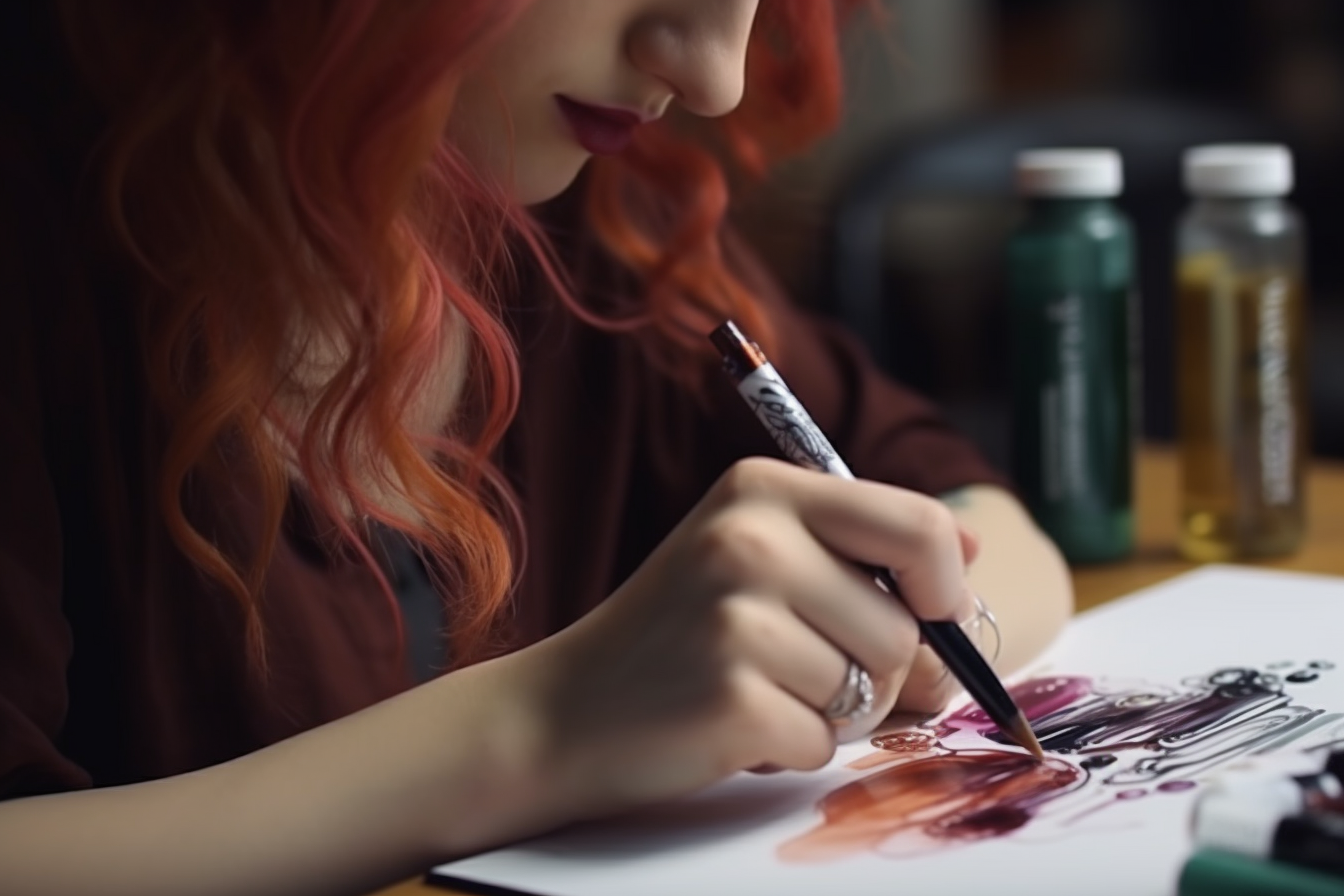 Comment dessiner avec des feutres à alcool